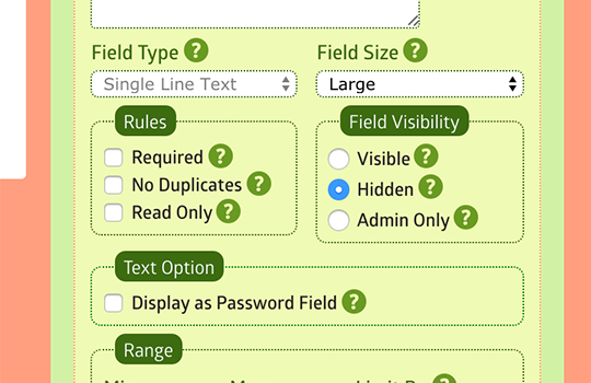 Features – Fields | HTML Form Builder Online, PHP Form Creator - MachForm
