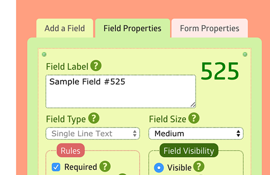 Features – Form Builder | HTML Form Builder Online, PHP Form Creator ...