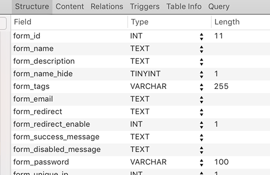 Features – Entries | HTML Form Builder Online, PHP Form Creator - MachForm
