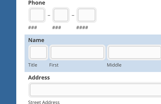 Features – Fields | HTML Form Builder Online, PHP Form Creator - MachForm