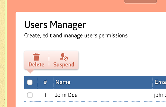Features – User Management | HTML Form Builder Online, PHP Form Creator ...